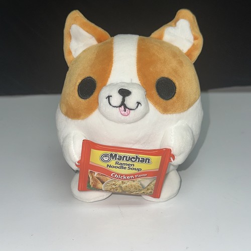 Zuru Snackles Benji Dog Plush Holding Maruchan Ramen Noodle Soup ...