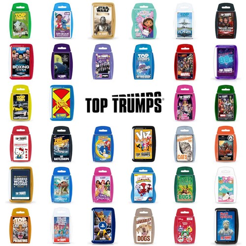 Top Trumps Card Game | Classics, Specials, Juniors & Limited Editions ...