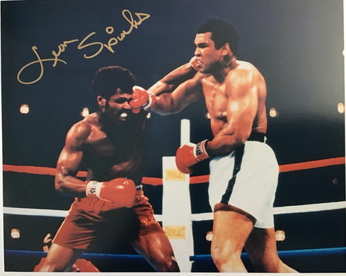 LEON SPINKS BOXING 8 x 10 PHOTO SIGNED WITH COA | eBay