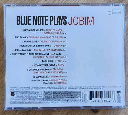 Blue Note Plays Jobim [2005] by Various Artists (CD, Apr-2005, Emi) for ...