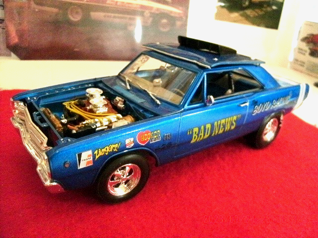 PRO BUILT '68 TIM BOYDS *BAD NEWS* SUPER STOCK HEMI DRAG CAR! DETAILED ...