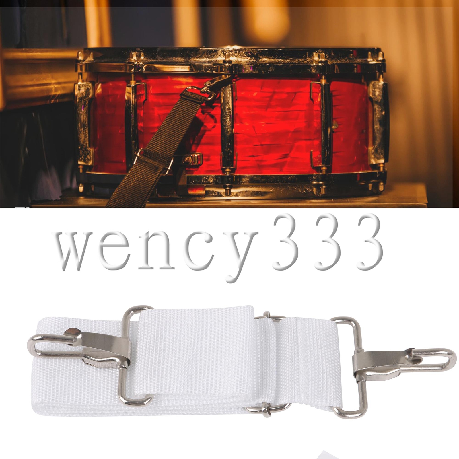 Drum Snare Part Shoulder Strap Key Dampeners w/ Drumstick Silent Tips ...