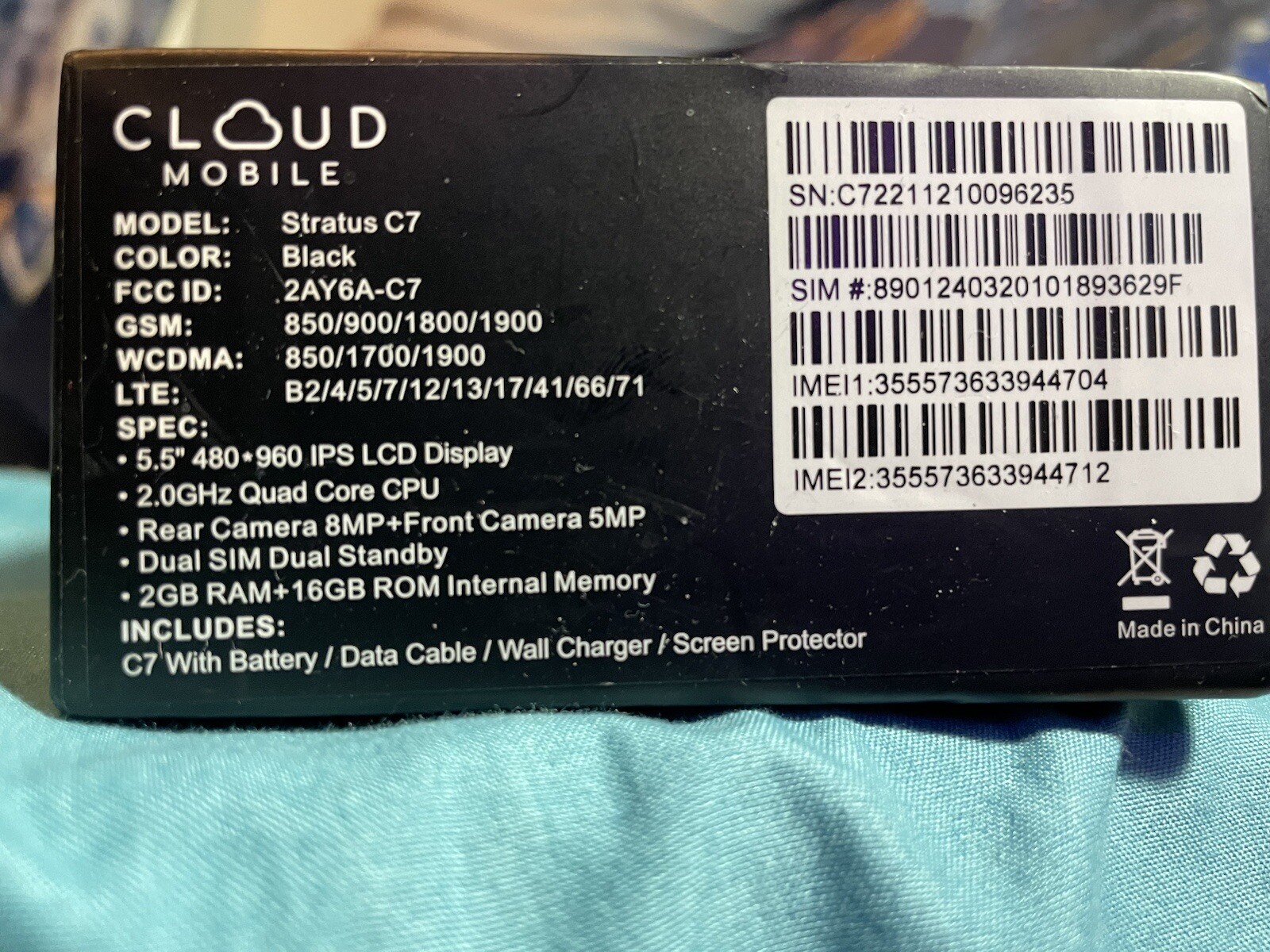 Android 12 Cloud C7 Mobile Smartphone ; 16GB | eBay