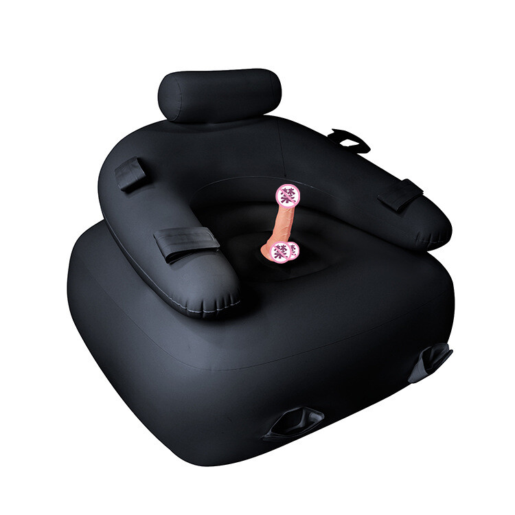 Inflatable Sex Furniture W/ Vibrator Silicone Dildo Sofa Love Chair ...