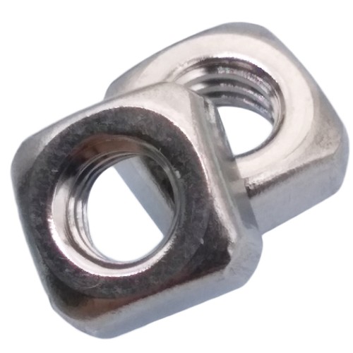 20x M4 4mm Stainless Steel A2 Square Nuts For Metric Screws Bolt DIN557 ...