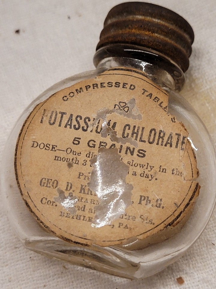 Tiny Empty P D & Co. Bottle Original Labels | eBay