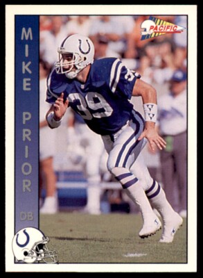 1992 Pacific Mike Prior Indianapolis Colts #127 0974 | eBay