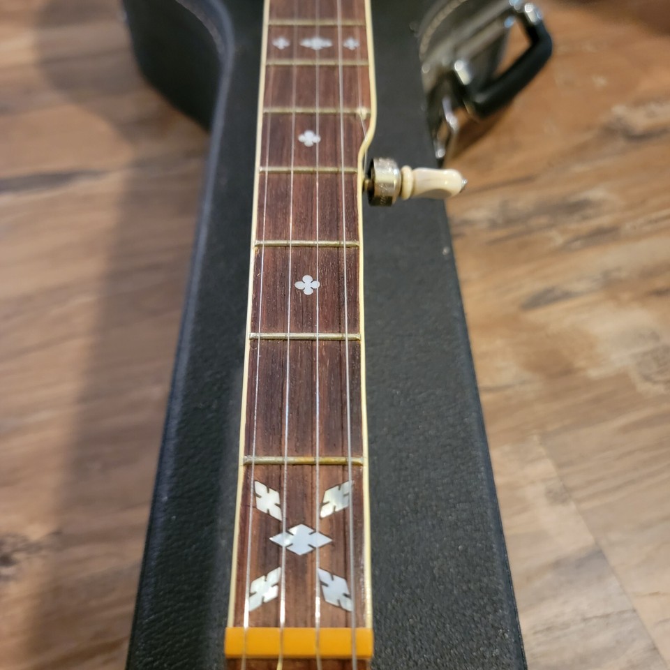 1980 Paul Bock 5 String Banjo #001 Great Condition W/HSC 10.7Lbs CLEAN ...