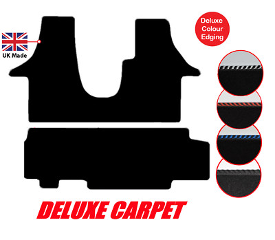 Tailored Van Mats DELUXE Carpet fits VW Transporter Kombi T5 T6 2003 ...
