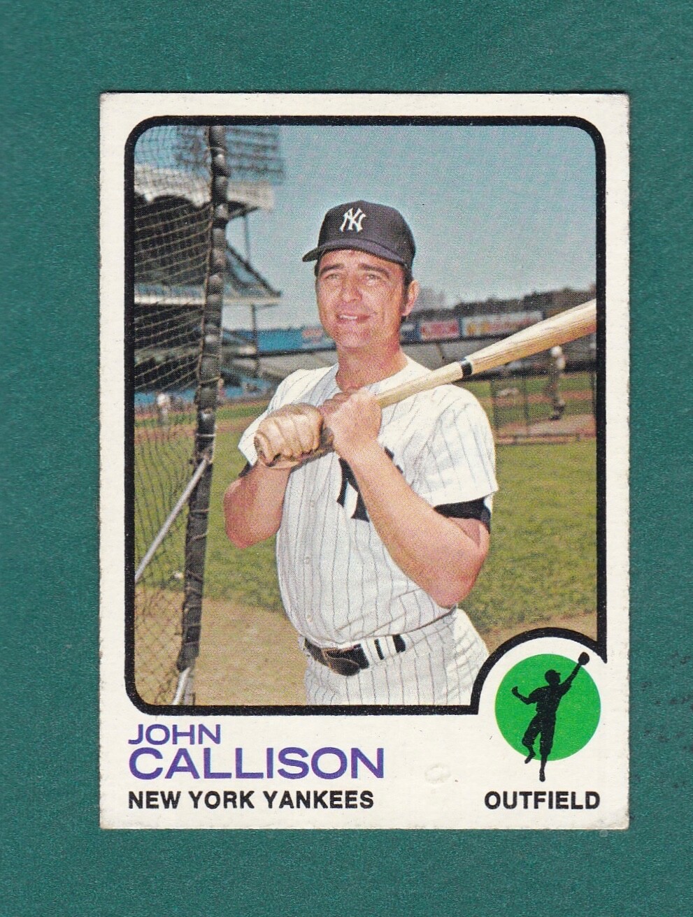 1973 Topps #535 John Callison Yankees EX | eBay