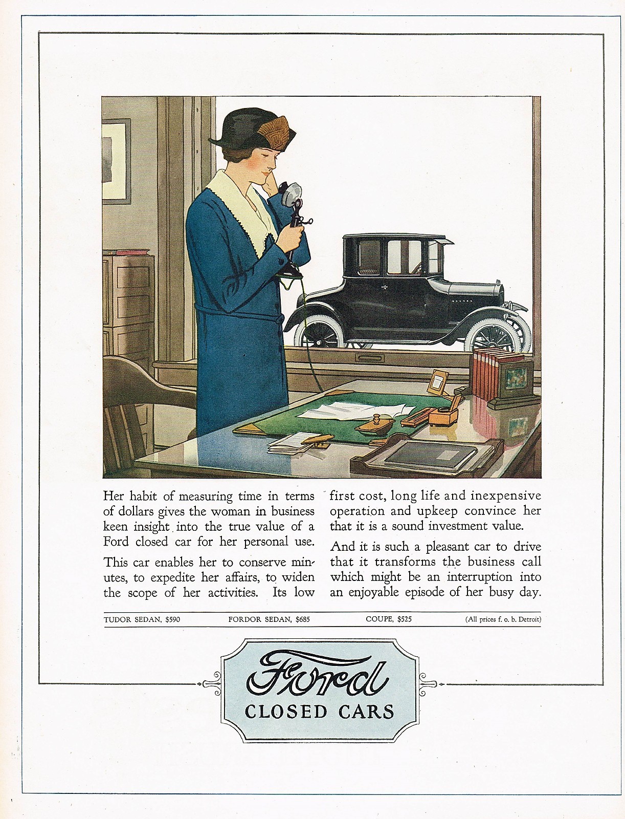 1920s Ford Ads
