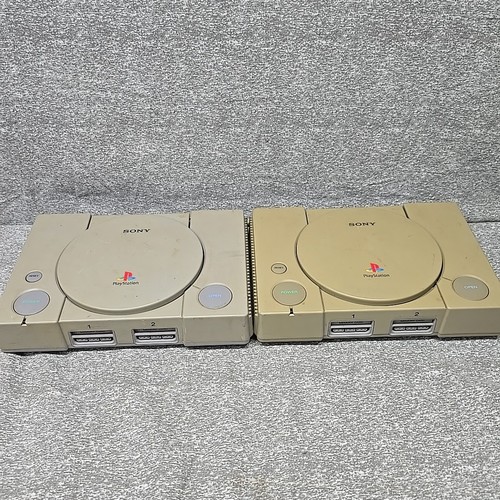 Lot of 2 PlayStation 1 Consoles For Parts/ Repair AS IS Untested | eBay