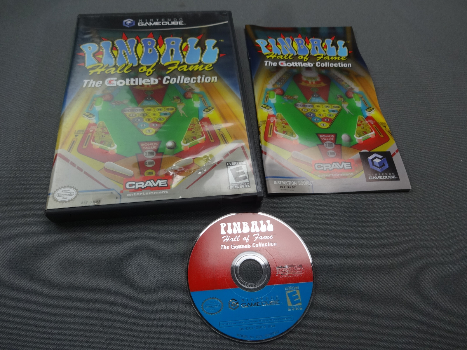 Pinball Hall of Fame The Gottlieb Collection (Gamecube) w Manual & Case ...