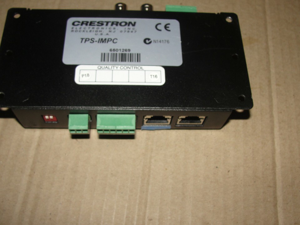 OEM Crestron TPS-IMPC Interface Module (No Adapter) 💯 | eBay