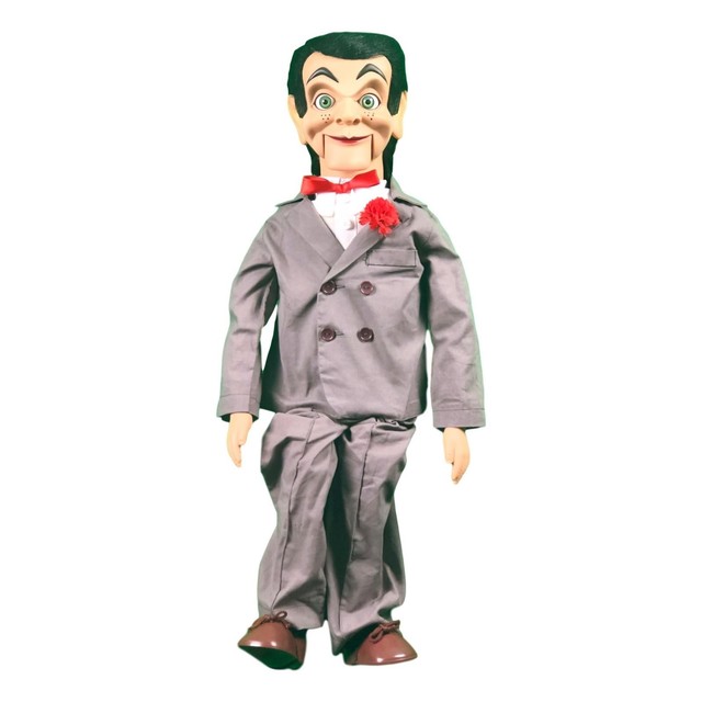 Slappy / Goosebumps Deluxe Upgrade Ventriloquist Dummy Doll Moving Eyes ...