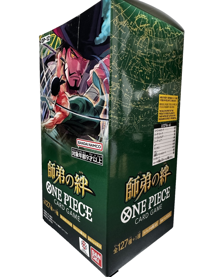 One Piece OP-12 Booster Box Brand New Unopened 24 Packs TCG Made in ...