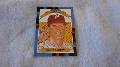 Shane Rawley, Pitcher, Philadelphia Phillies, Donruss Diamond Kings No ...