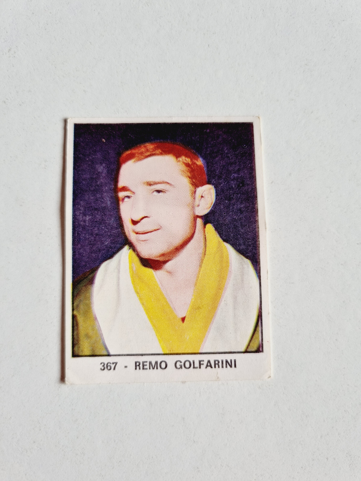 Figurine N.367 Remo Golfarini Campioni Dello Sport 1966-1967 Panini ...