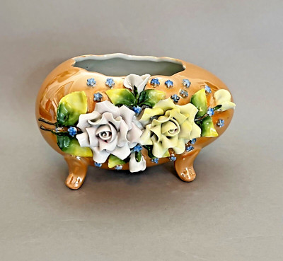 Large Elfinware EGG shaped vase in luster finish made in Germany | eBay