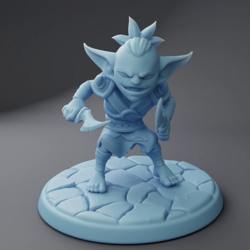 Goblin Minion 2 Goblin Rouge Fantasy Miniature DnD 5e Tabletop RPGs | eBay