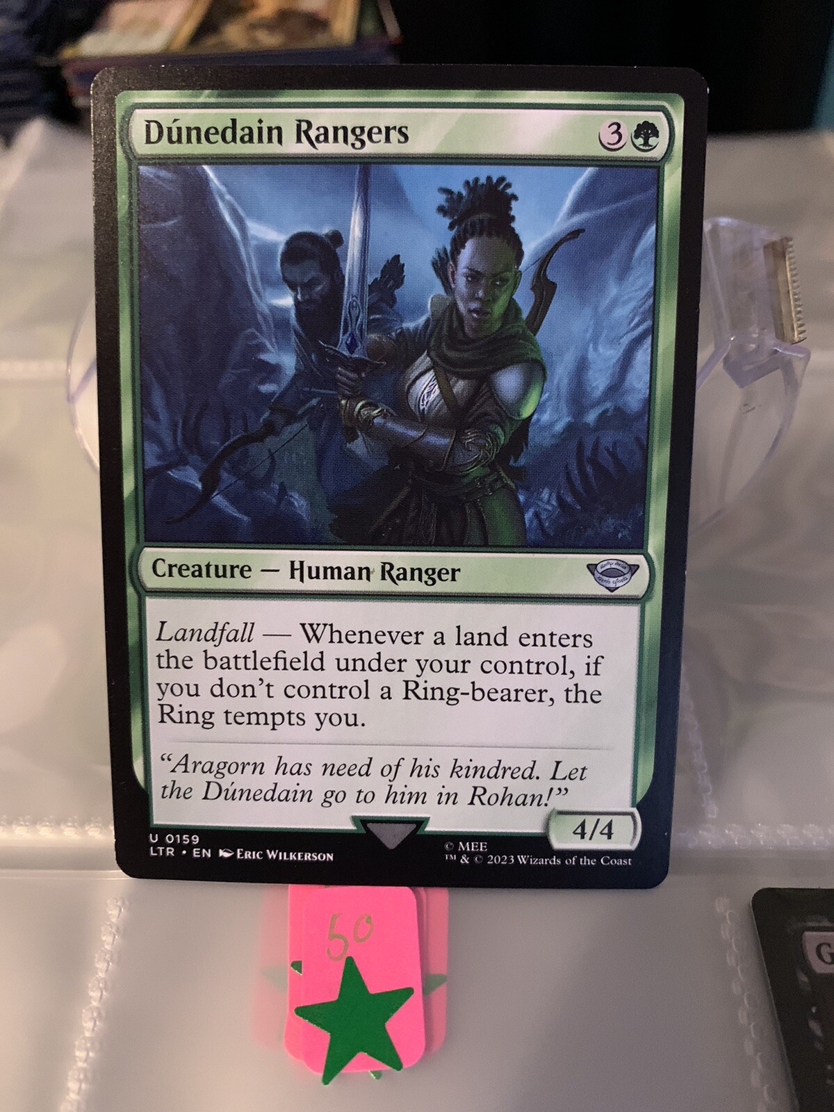 MTG Lord of the Rings Dunedain Rangers #159 LOTR Magic the Gathering | eBay