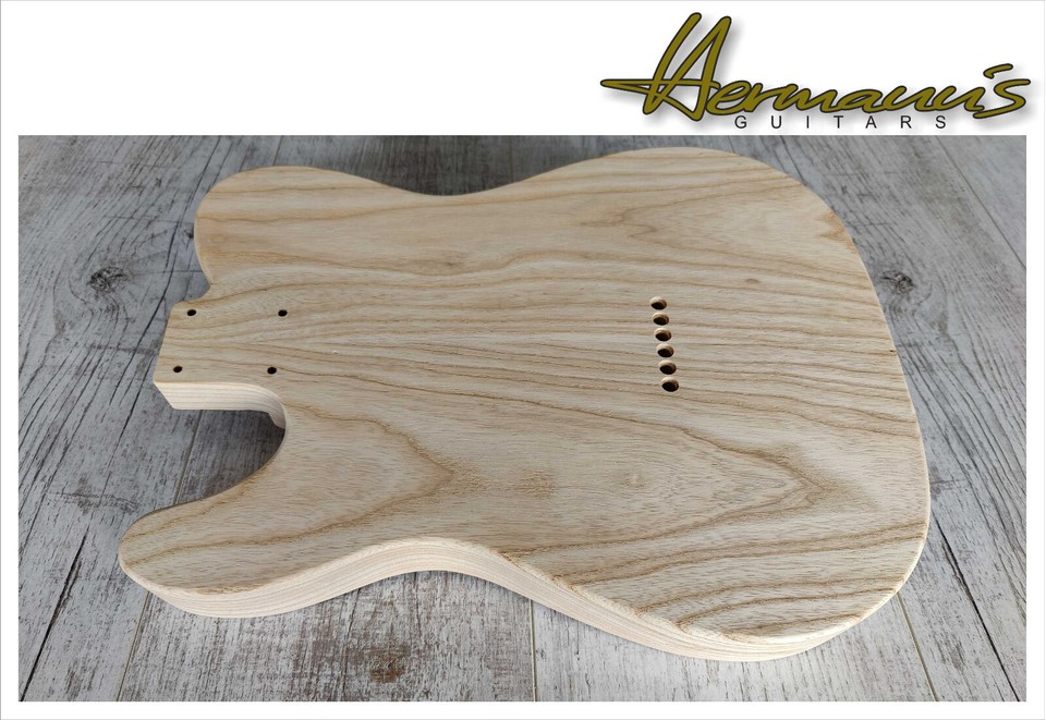 Thinline Tele Roasted Swamp Ash Body, 2-Piece, Unfinished, Weight Only ...