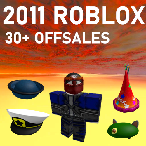 (READ DESC) Roblox 2011 30+ Offsales/Limited (ROBLOX Birthday Party Hat + KRE-O) | eBay