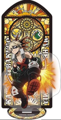 Katsuki Bakugou Acrylic Stand Standained Glassmy Hero Academia Anime | eBay