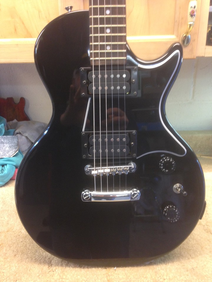 Les Paul II Two 2 Les Paul 5-Ply Black Pickguard made for Epiphone ...
