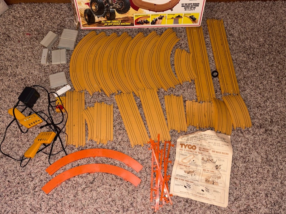 Tyco Quad Racers Electric Racing Track Controllers Power Pack Box - No ...