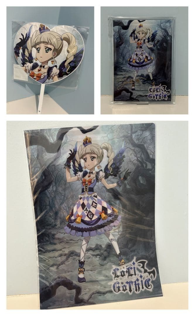 Aikatsu! Rock Festival Yurika Todo Poster Muster Herzförmiger Fächer ...