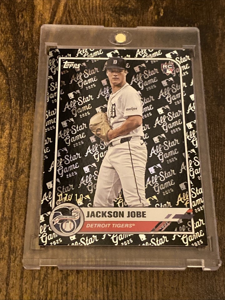 Rainbow! Lot Of 9 Jackson Jobe 2025 TOPPS ASG All Star Game Rookie ...