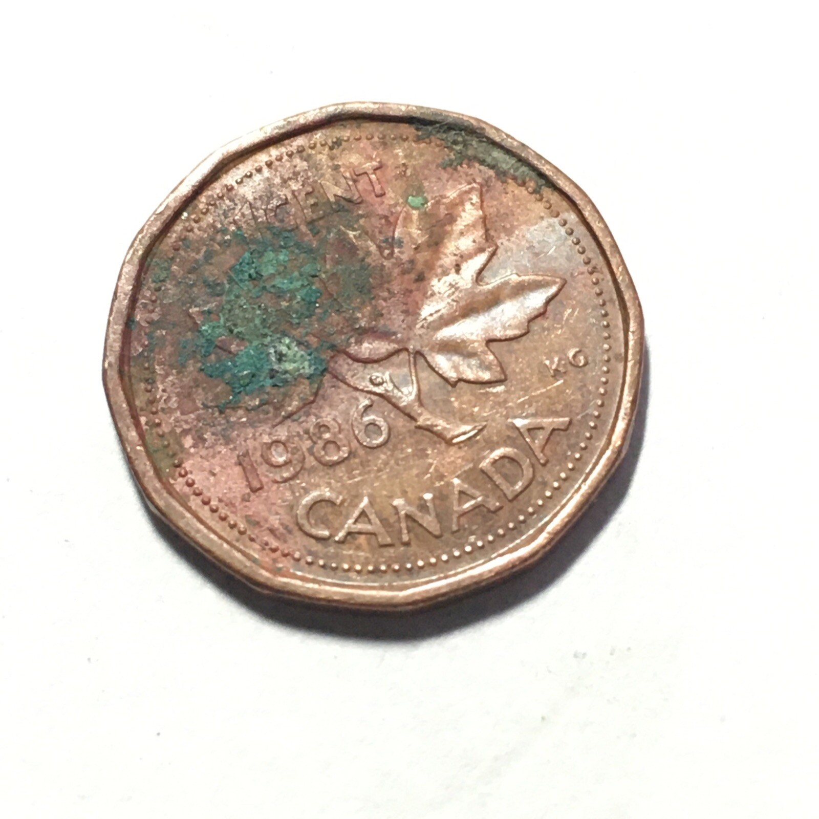 1986 Canada One Cent Coin. K.G. | eBay