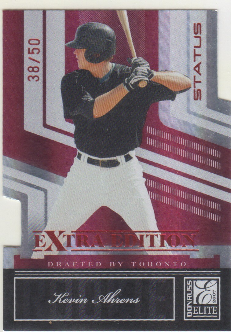 2007 Donruss Elite Extra Edition Status #115 Kevin Ahrens 38/50 | eBay