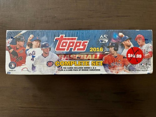 2016 Topps Baseball Retail Factory Set Rookie Variations Seager ...