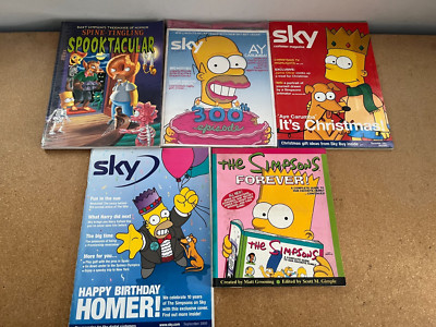5 x THE SIMPSONS MAGAZINES - FREE UK POSTAGE!! | eBay UK