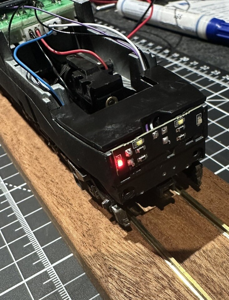 4 function LED Light Upgrade for Heljan Class 47 - OO gauge FINAL RUN ...