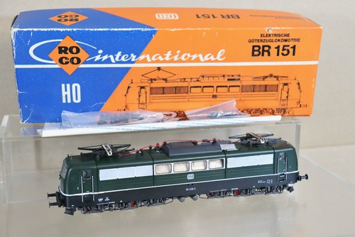 ROCO 4132B DB GREEN CLASS BR 151 009-5 ELECTRIC LOCOMOTIVE MINT BOXED ...