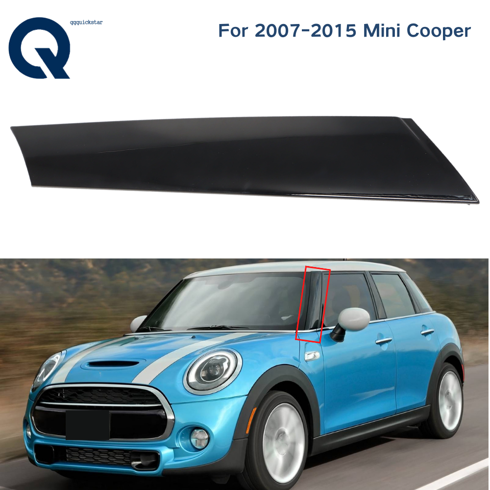 Left Front Windshield Post Molding Trim For 2007-2014 15 Mini Cooper ...