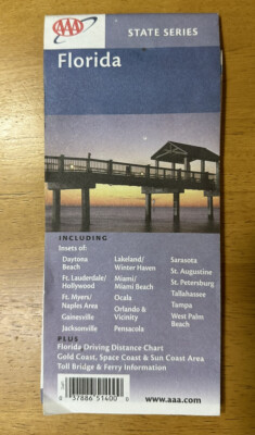 AAA, Map, Florida, 2006 | eBay