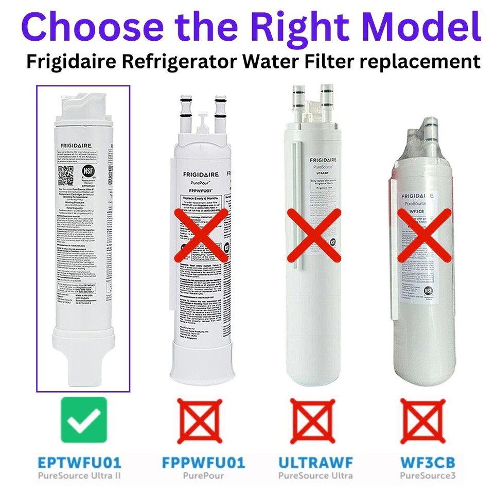 Frigidaire EPTWFU01 Genuine PureSource Ultra II Refrigerator Water ...