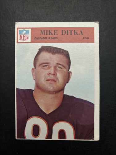 1966 PHILADELPHIA # MIKE DITKA 205159 pencil on back | eBay