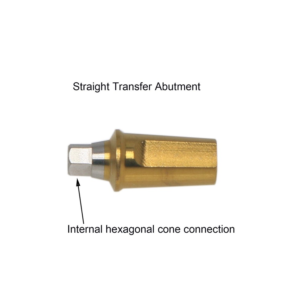 US Oss Hiossen TS Abutment Straight Ti Cemented Dental Abutment Fit ...