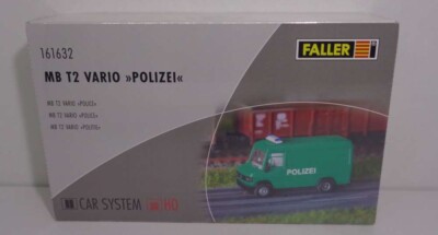 Faller Car System H0 161632 Mercedes Benz T2 Vario "Polizei" NEU & OVP ...