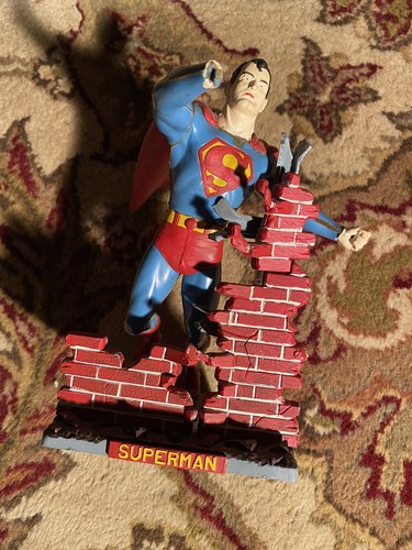 1964 Aurora Model Kit, Superman, Built and Painted. Missing Hand Maybe ...