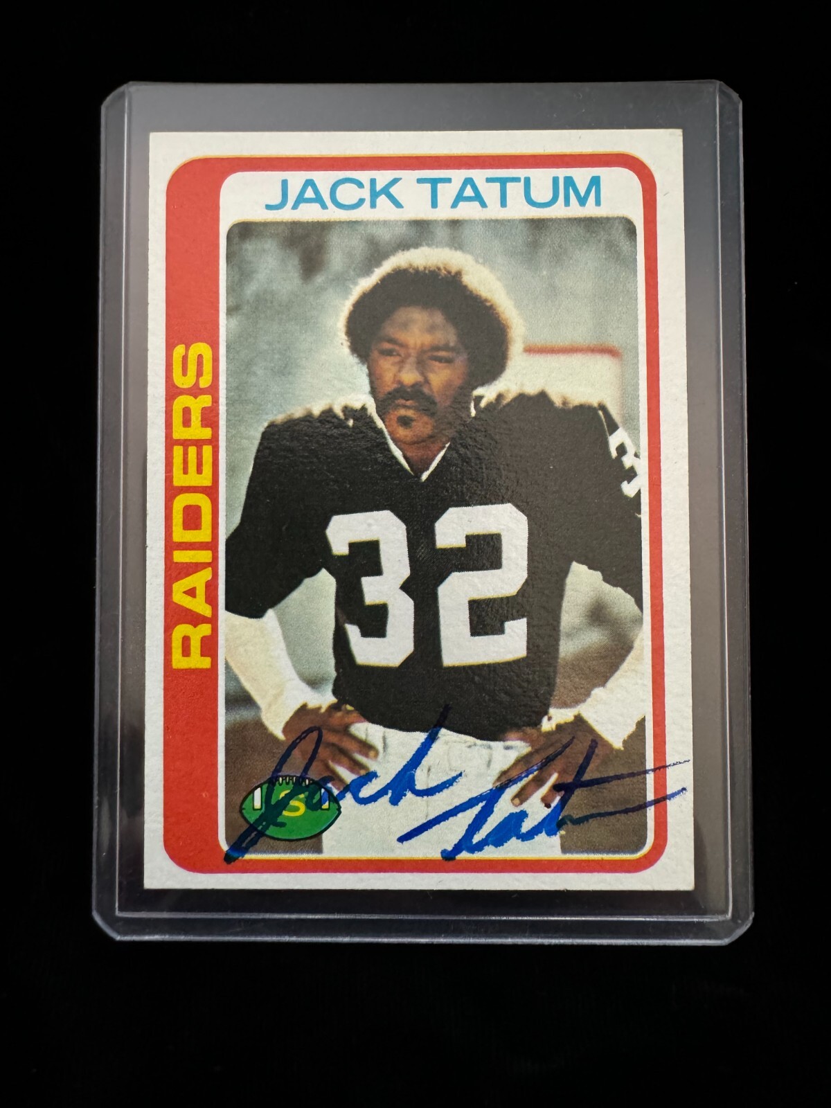 Jack Tatum Autographed Signed Football Card | eBay
