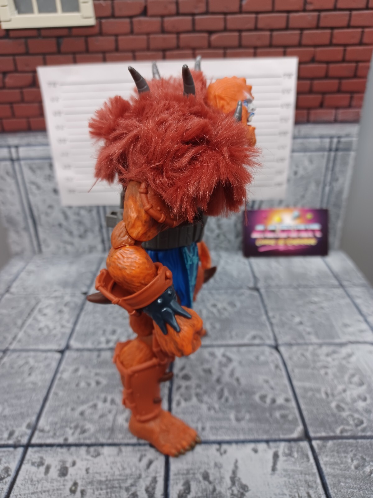 Mattel Masters of the Universe Masterverse Beast Man 7" Motu Club Whip ...