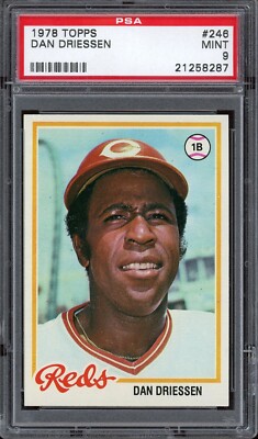 1978 Topps Baseball #246 Dan Driessen PSA 9 | eBay
