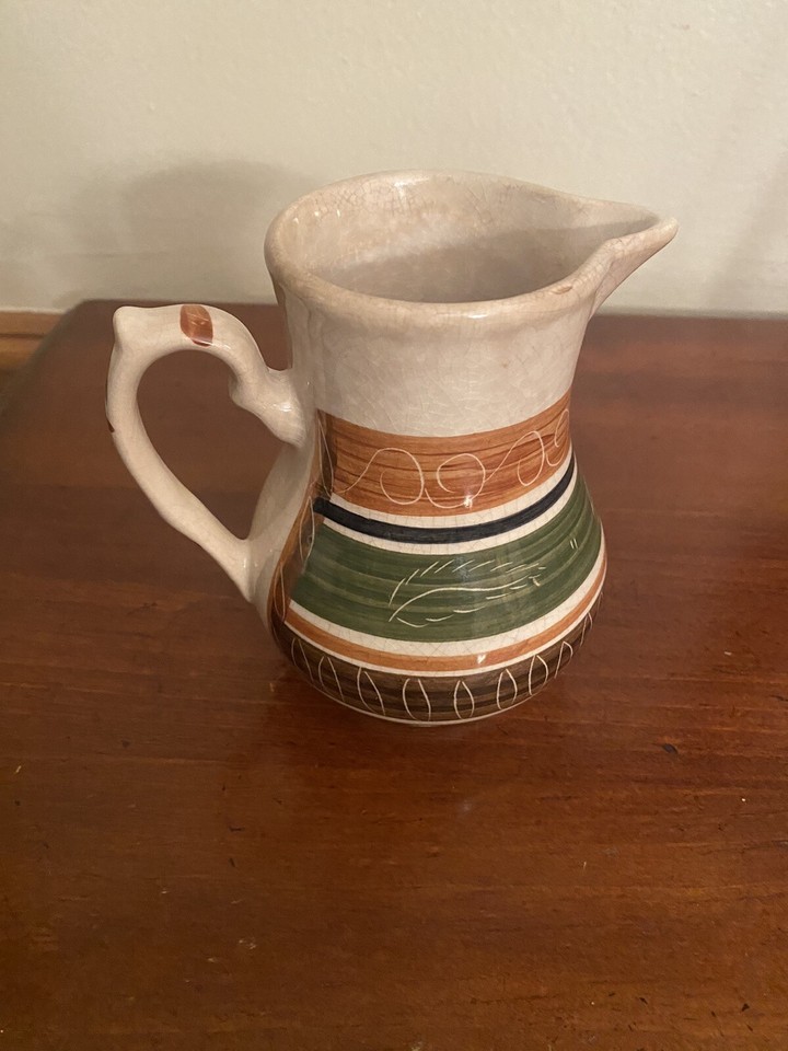 Welsh Dragon Pottery Rhayader Milk Jug - Wales | eBay