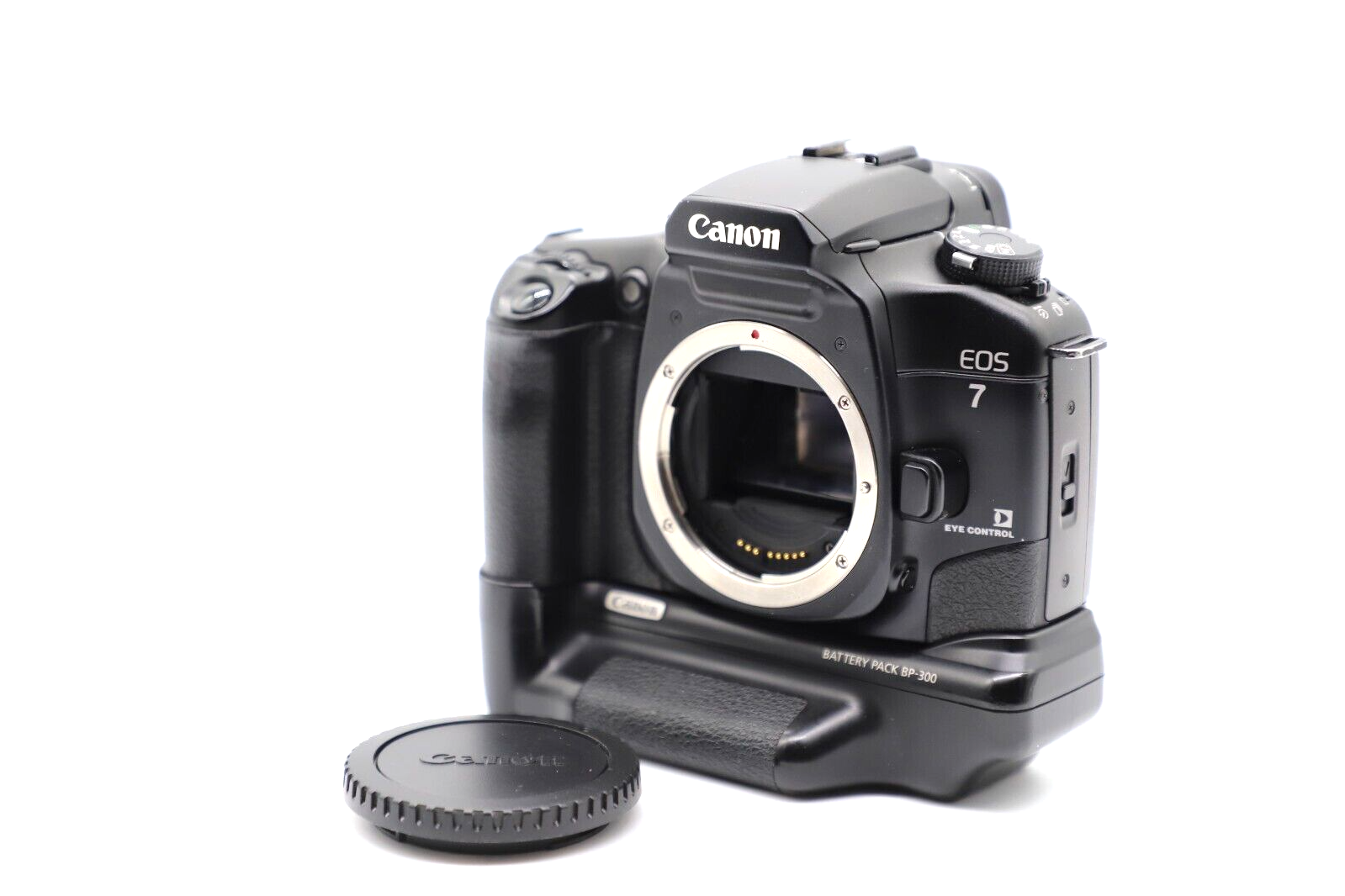 Canon EOS 7 ELAN 7E SLR 35mm Film Camera Body w/Battery BP-300 pack ...